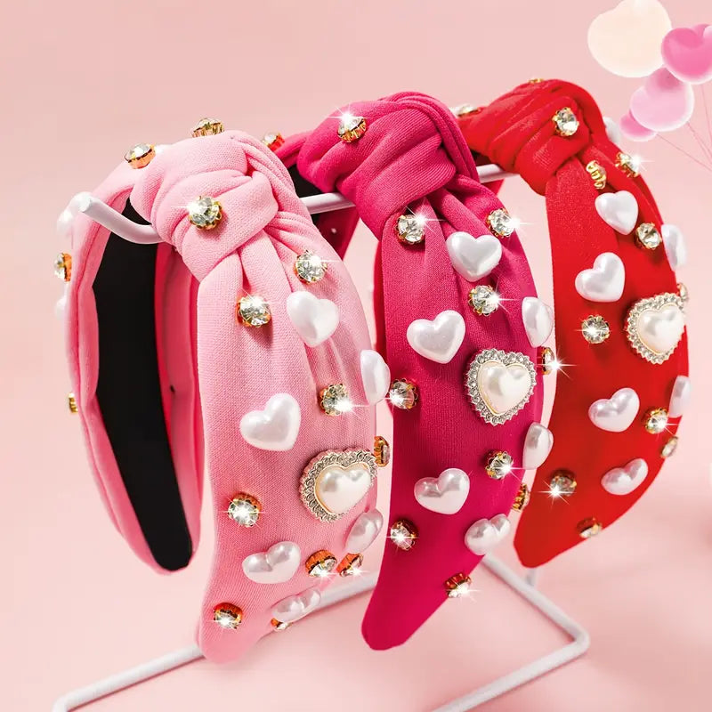 3 Pack of Valentine's Day Headbands – Kate Tuesday Wholesale